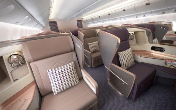 Singapore Airlines Business Class im 11-Std.-Test. Umwerfend